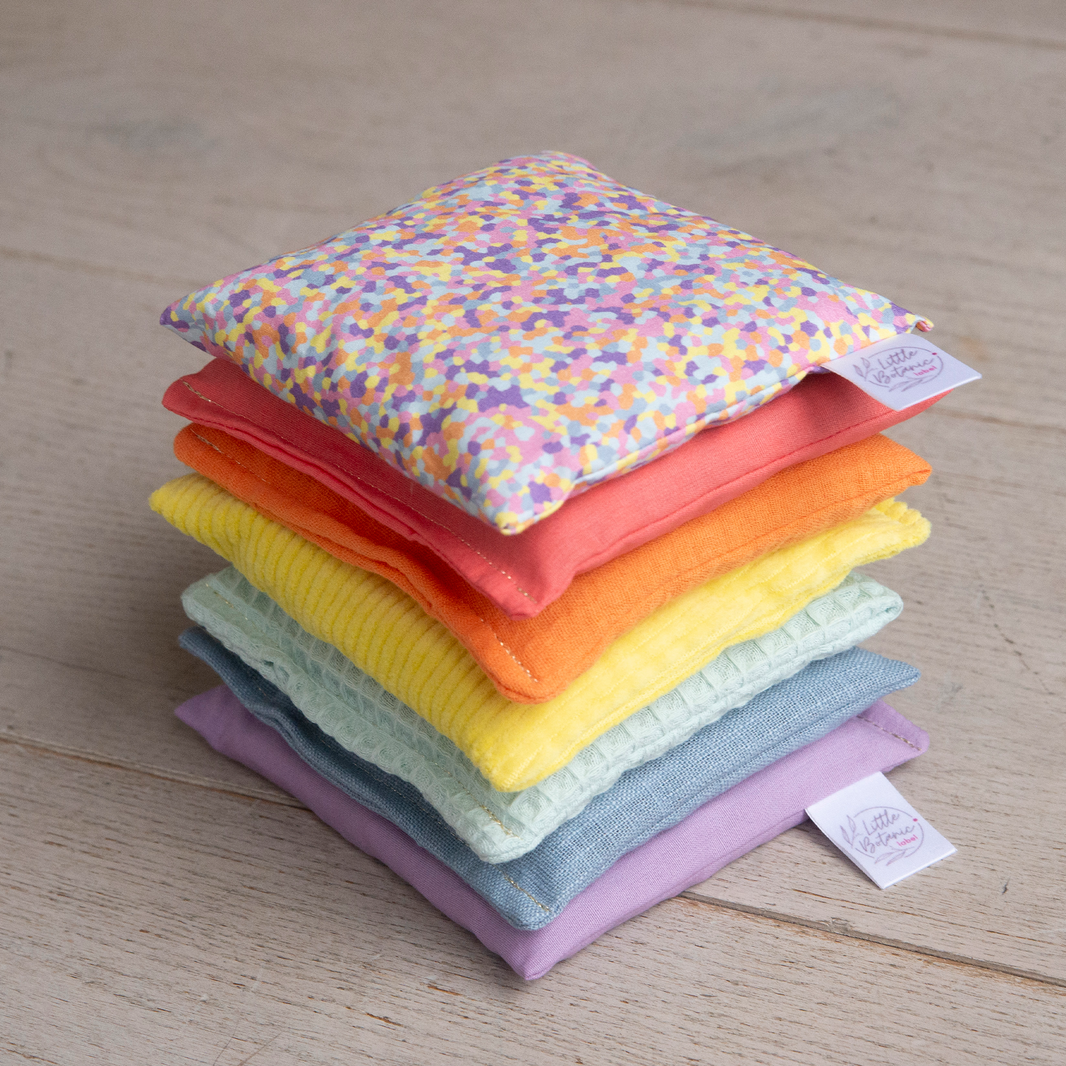 Dé pittenzakjes voor Stapelstein 🌈 regenboog, pastel & confetti ...