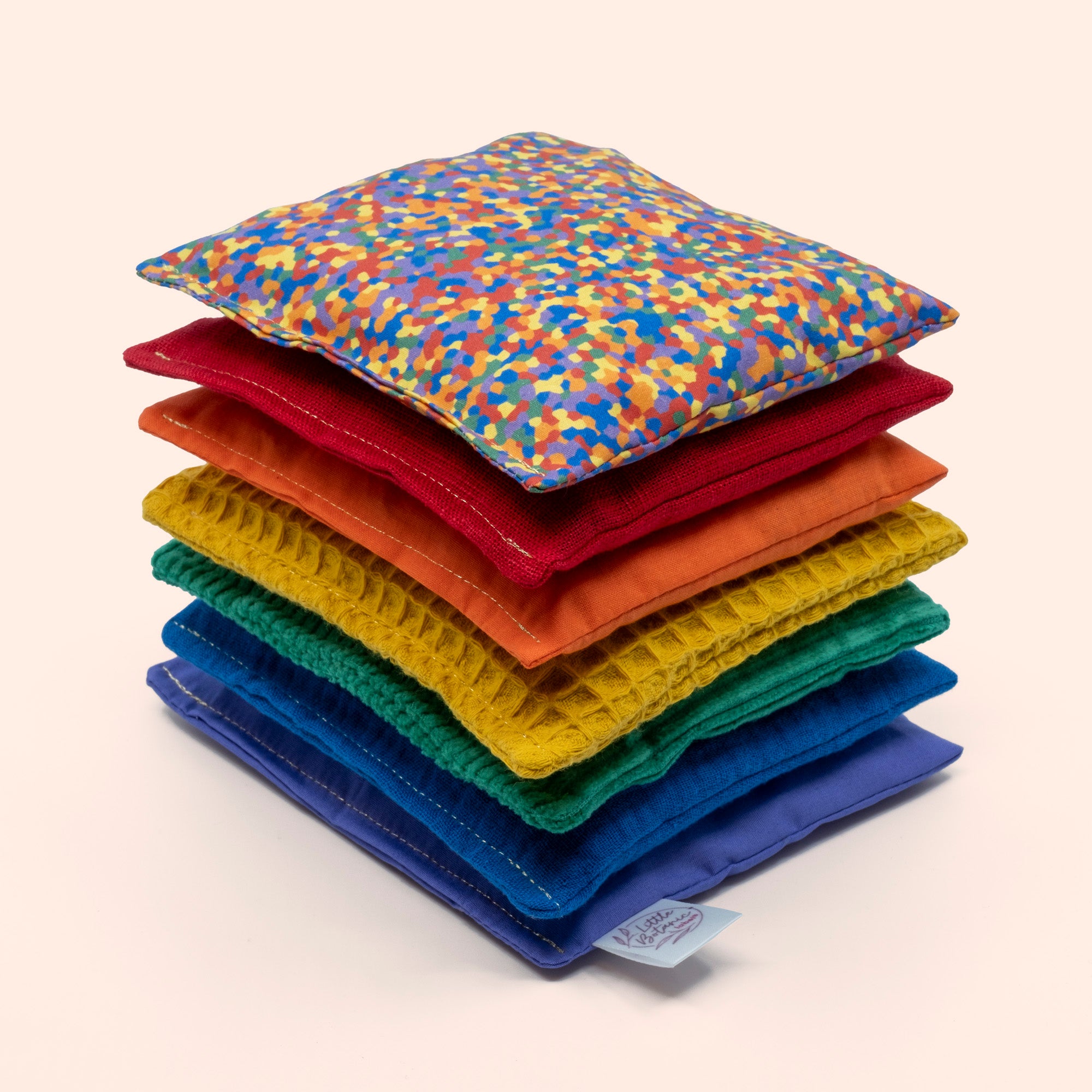 Dé pittenzakjes voor Stapelstein 🌈 regenboog, pastel & confetti ...